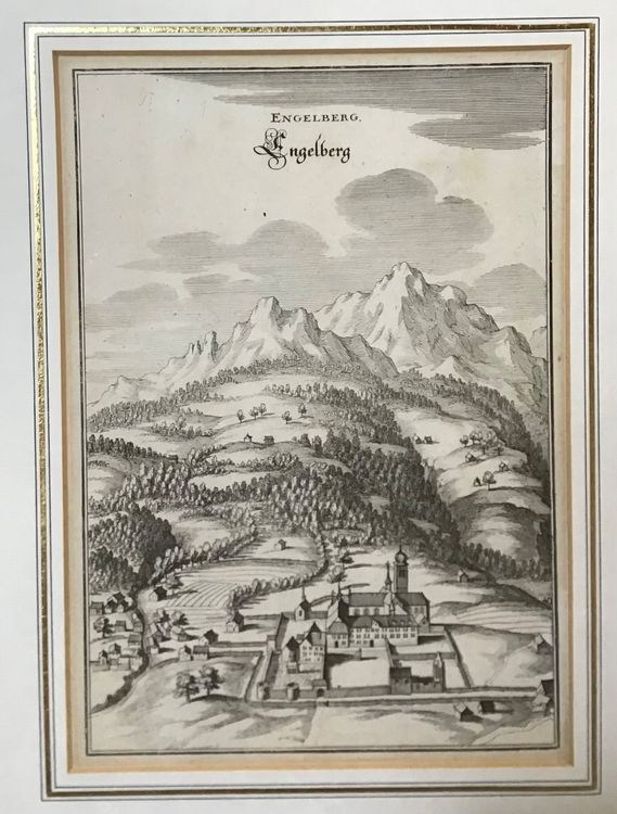 Matthäus MERIAN (1593-1650) Antike Kupferstich aus Engelberg (Gebraucht) in Root für CHF 35 ...