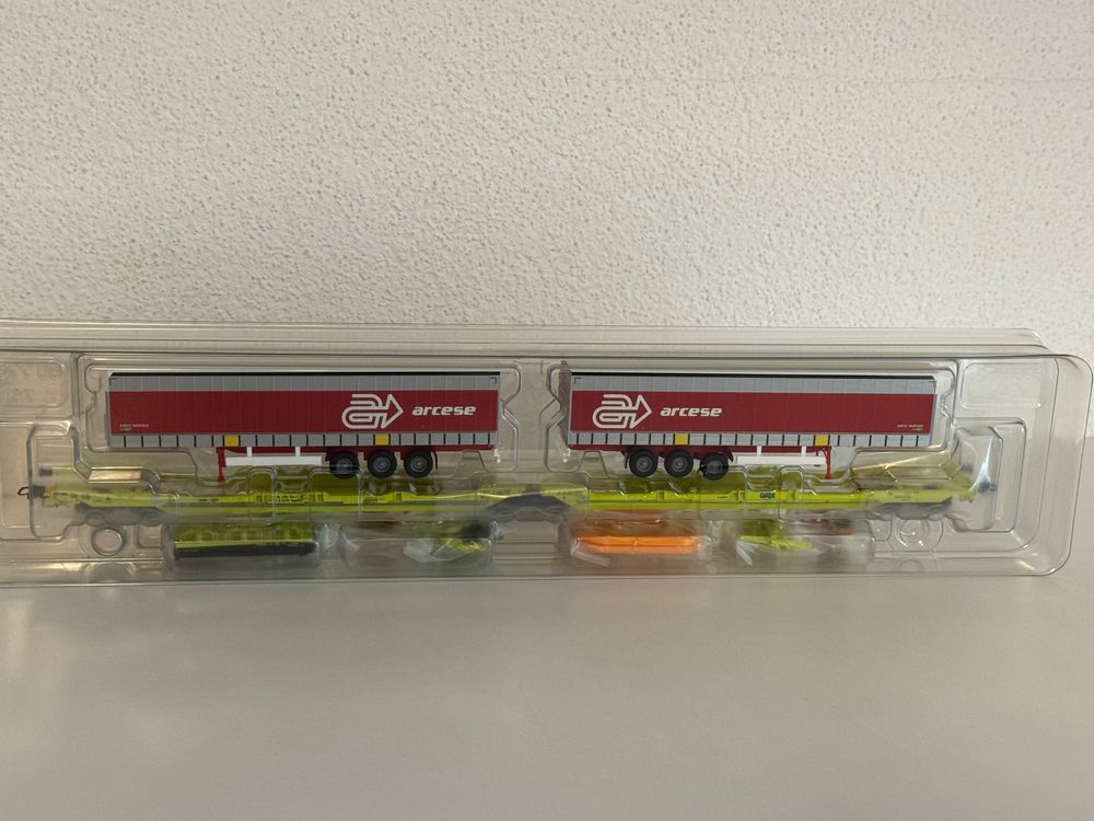 Roco H0 GATX Container Doppeltaschenwagen 77391B (Neu (gemäss ...