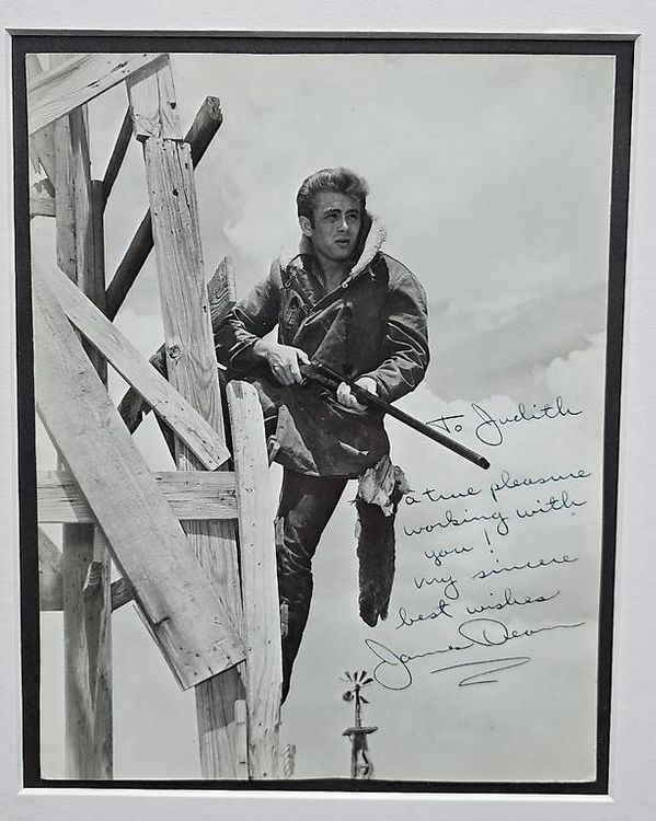 Einzigartiges James Dean Autogramm mit org. Lobbycard 1956 (Neu (gemäss ...