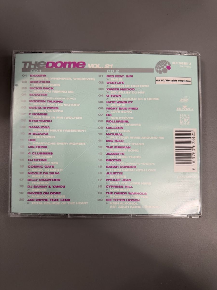 The Dome Vol. 21 - Diverse Hits fuer deine Party! (Gebraucht) in ...