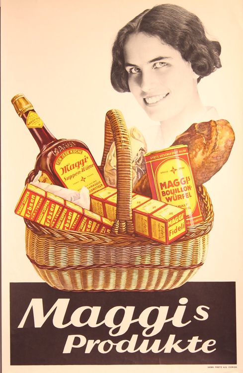Maggi's Produkte - Original Plakat Werbung (Gebraucht) in Eggenwil für ...