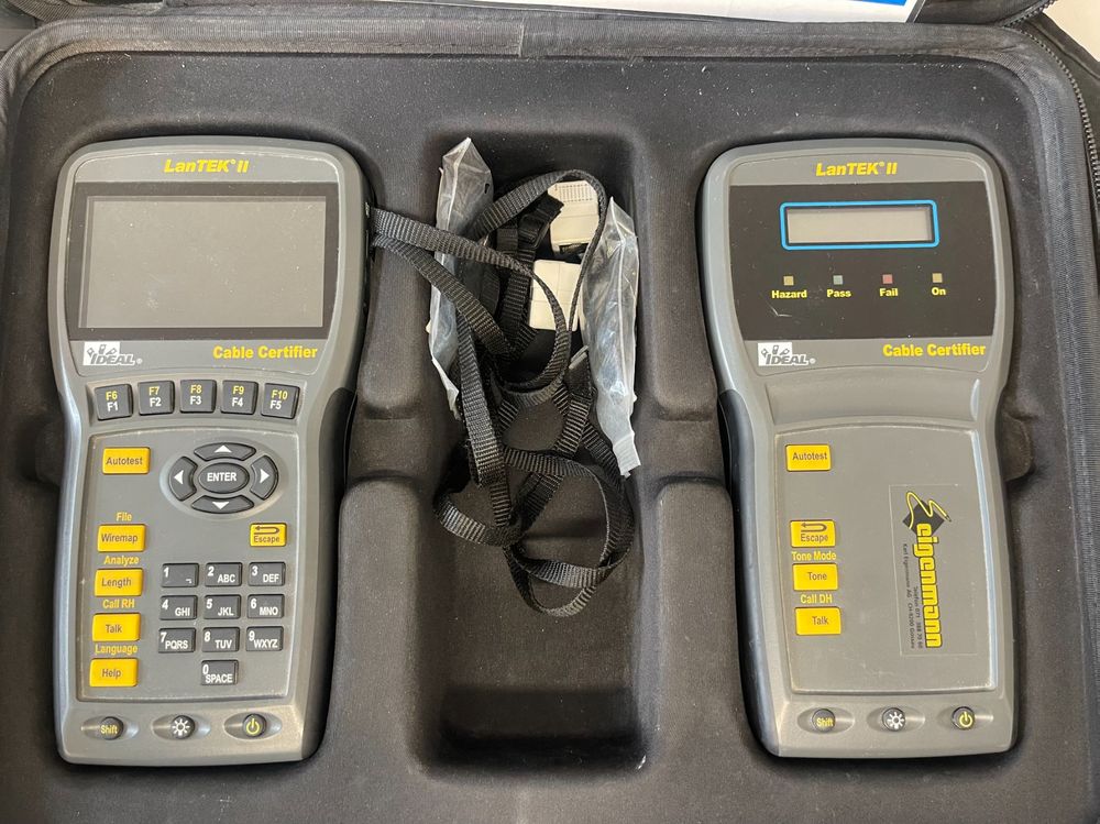 IDEAL LanTEK II Cable Certifier inkl. Koffer (Gebraucht) in Gossau für ...