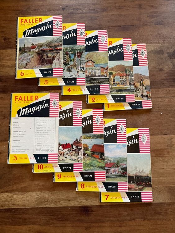 Faller Modellbau Magazin Ausgaben – 1958 - 1959 | Kaufen auf Ricardo