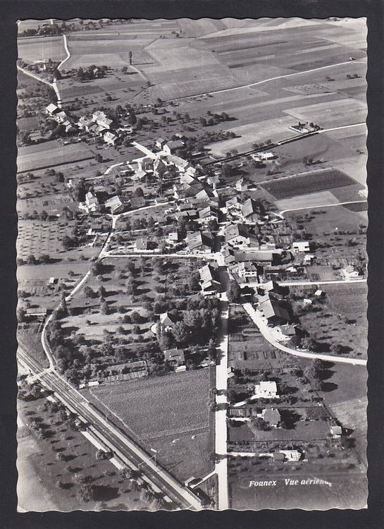 FOUNEX, 1962, Flugaufnahme (Gebraucht) in Wikon für CHF 5 – mit ...