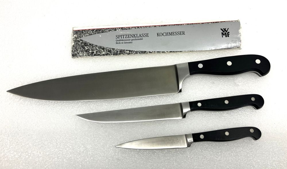 WMF Germany: 3 Qualitäts Kochmesser der Spitzenklasse (Gebraucht) in ...