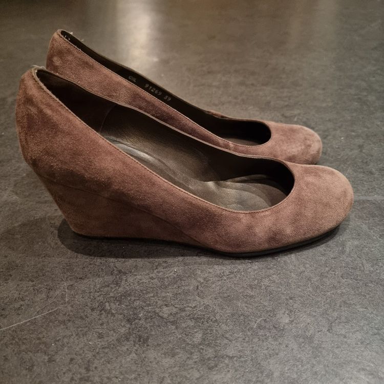 Stuart Weitzmann Goosebump Wedge Pumps, wie neu, Gr. 39 (Neu (gemäss ...