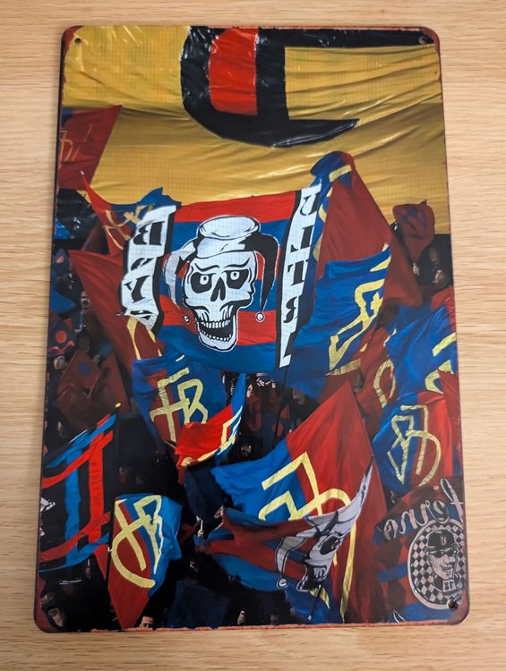 Muttenzerkurve Basel FCB Schild (Neu (gemäss Beschreibung)) in ...