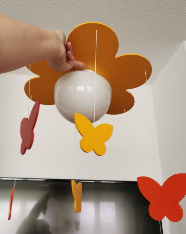 Erstaunlich Lampe Mit Schmetterlingen Ebenbild