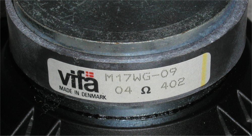 2 Basslautsprecher Vifa M17WG-09-04 (4-Ohm) (Gebraucht) in Brugg für ...