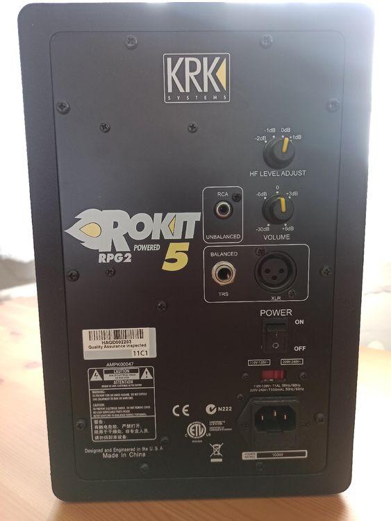 KRK Rokit 5 Pair (1 tweeter defect) | Kaufen auf Ricardo