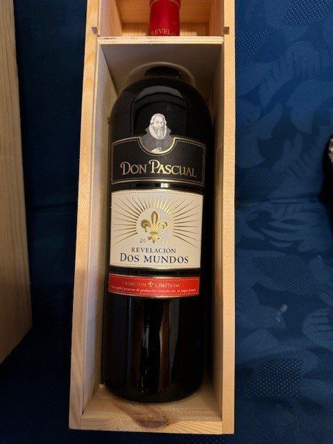 Don Pascal -Dos Mundos- 2015-Magnum 1.5l-14%°- Org-Holzkiste (Neu und ...
