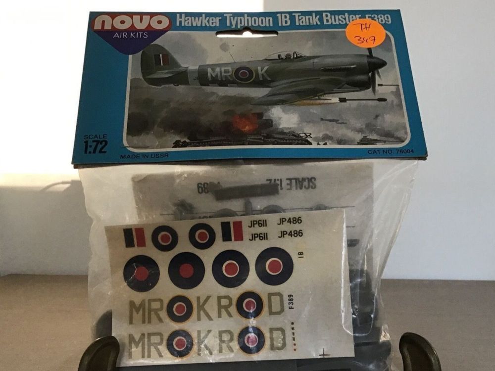 Novo _ Bausatz Flugzeug _ Hawker Typhoon Tank Buster _ 1:72 | Kaufen ...