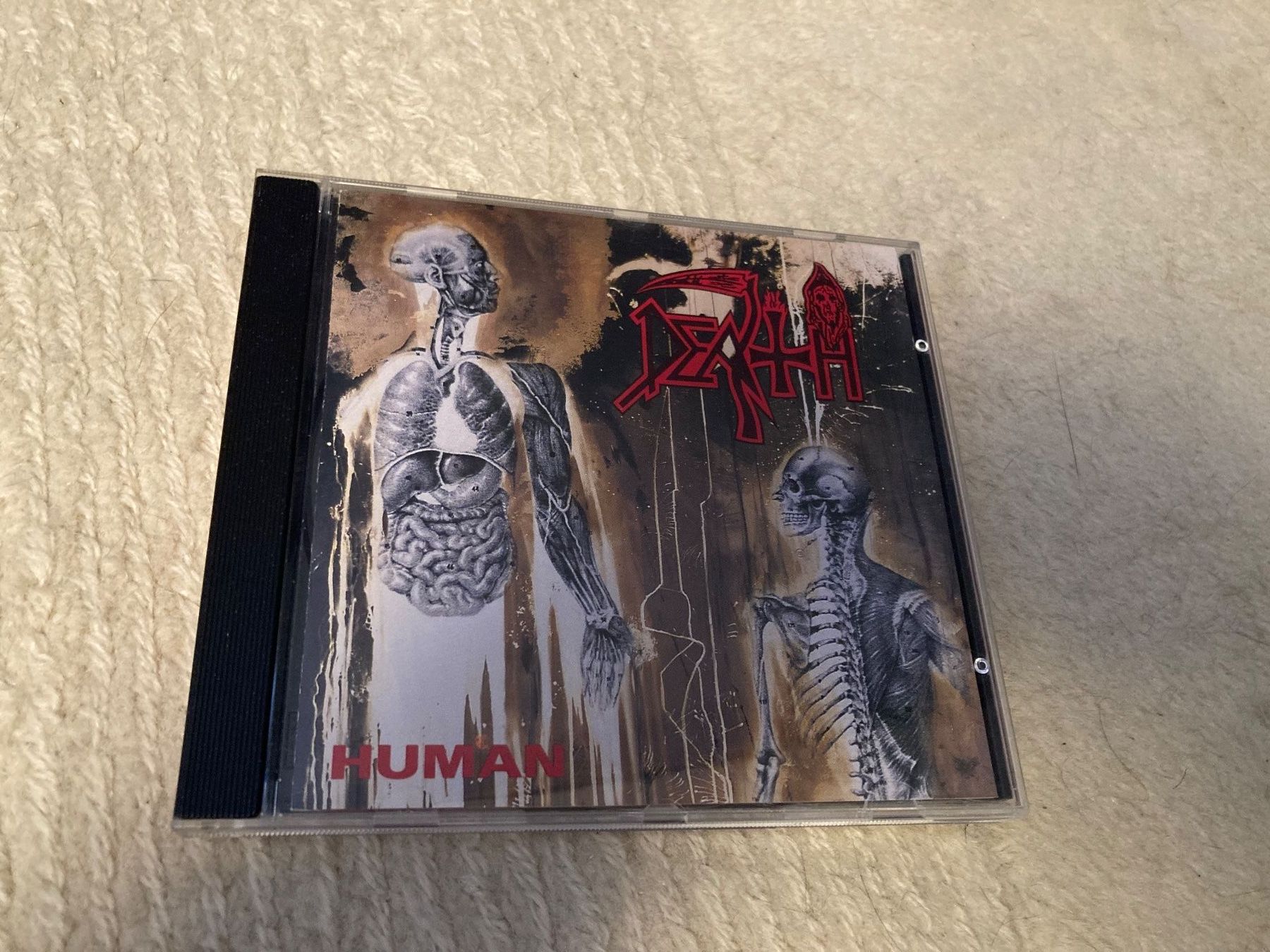 Death - Human (CD, Top Zustand) 1991 1st press (Gebraucht) in ...