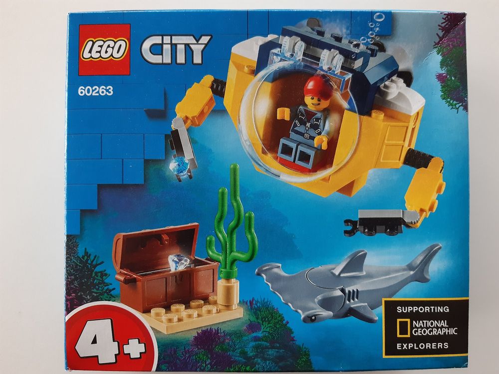Lego City Mini-U-Boot für Meeresforscher 60263 | Kaufen auf Ricardo