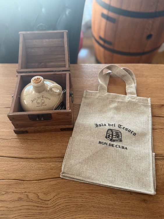 Geschenk für Rum-Experten, Ron Isla del Tesoro Cuba (Neu (gemäss ...