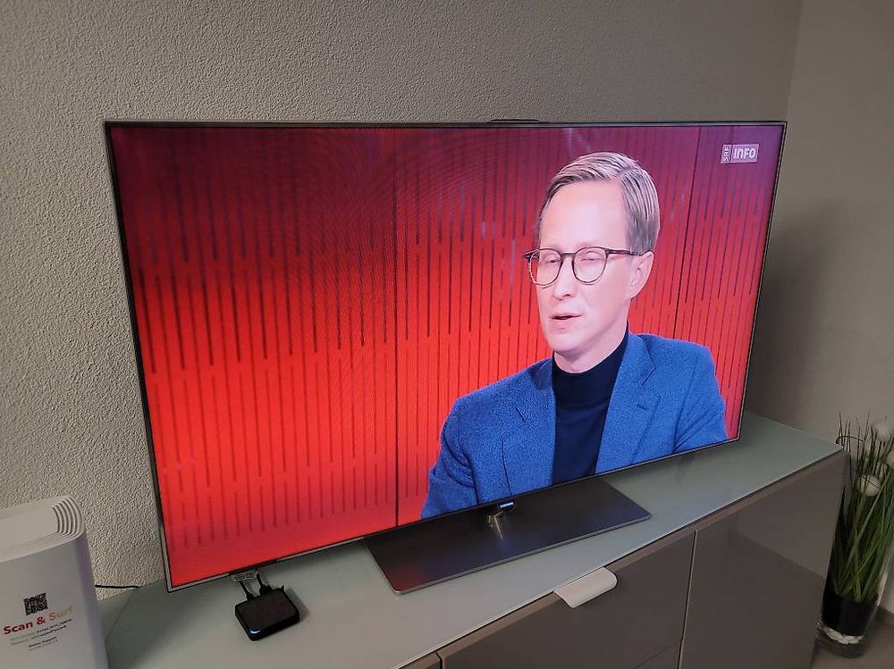 Samsung UE55F7080 Smart TV 55 Zoll, 800Hz, LED, Full HD (Gebraucht) in ...