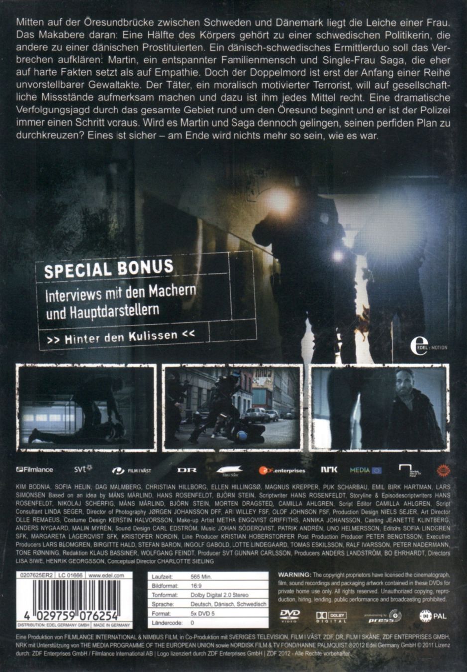 DVD: Die Brücke - Transit in den Tod (mit: Sofia Helin) (Gebraucht) in ...