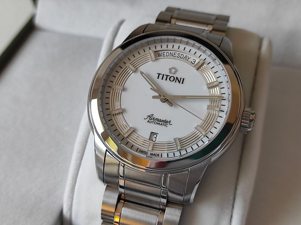 Titoni Airmaster autom - Watch, 39 mm, NEW, BOX & Papers !! (Neu und ...