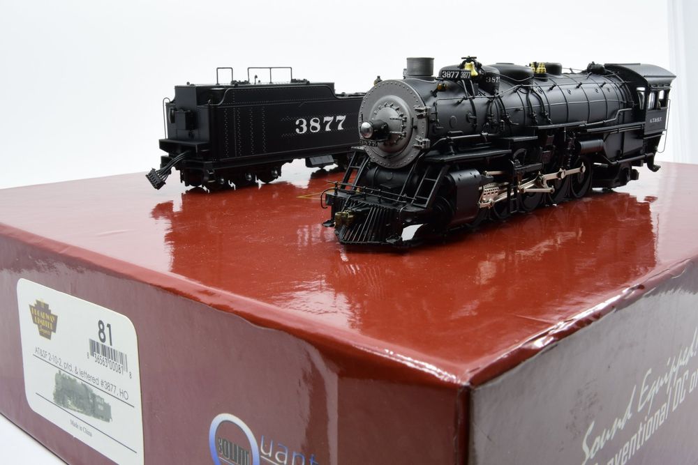 BLI - AT&SF, 2-10-2 #3877 - Digital mit Sound (Neu (gemäss Beschreibung ...