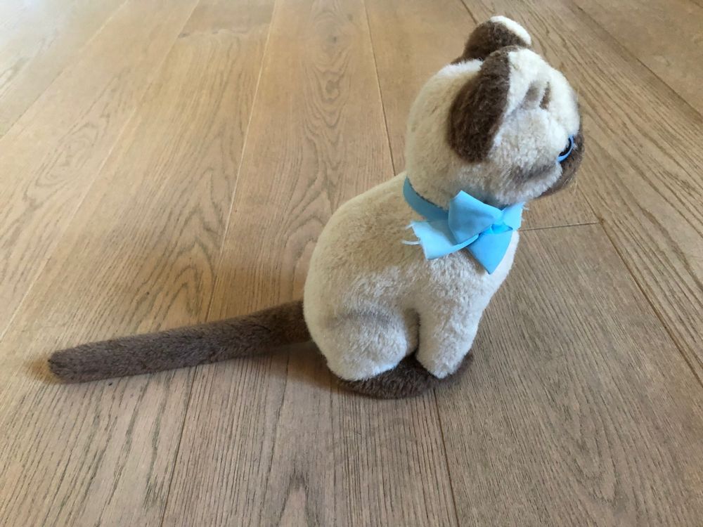 Altes Stofftier Steiff Siamkatze Cattie 2740/25 Vintage | Kaufen auf ...