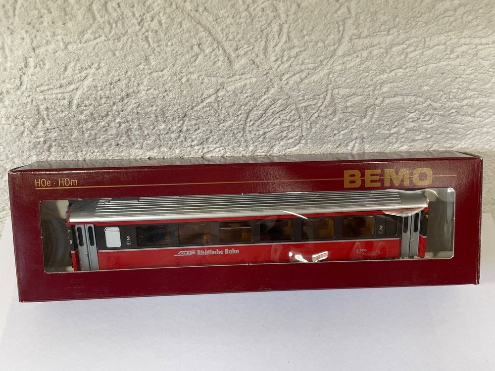 Bemo 3282 105 RhB, Bernina Express, 2. Klasse, B 2465 (Gebraucht) in Wilderswil für CHF 39 – mit ...
