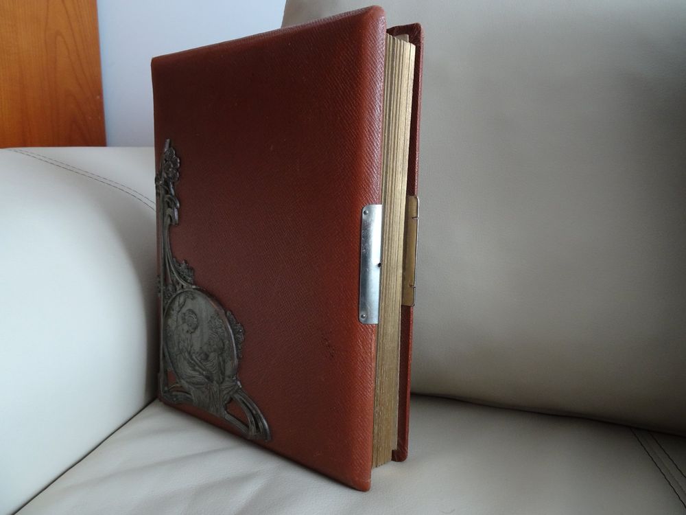 antikes Fotoalbum Jugendstil mit Fotos | Kaufen auf Ricardo