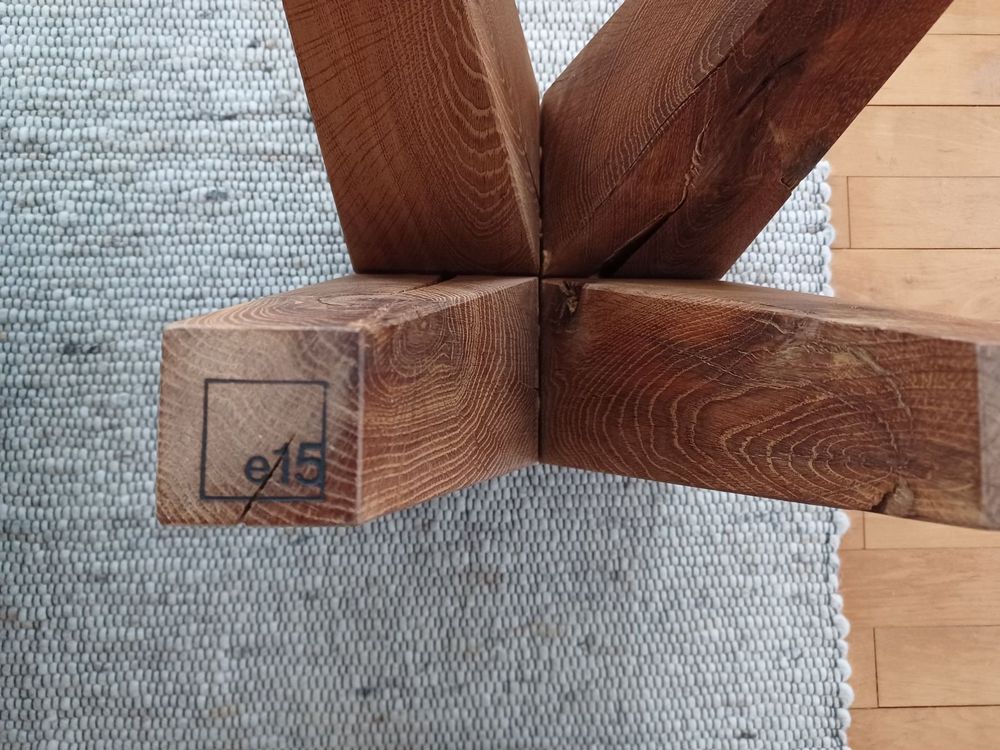 E15 Hocker Beistelltisch Backenzahn Eiche Kernholz Design | Kaufen auf ...