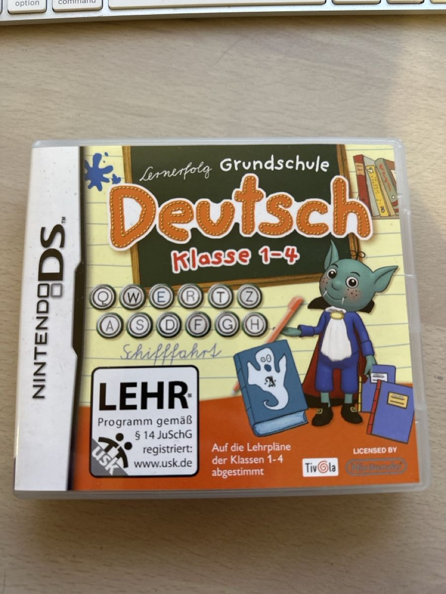 Deutsch Lernsoftware Klasse 1-4 Nintendo DS, Top Zustand (Gebraucht) in ...