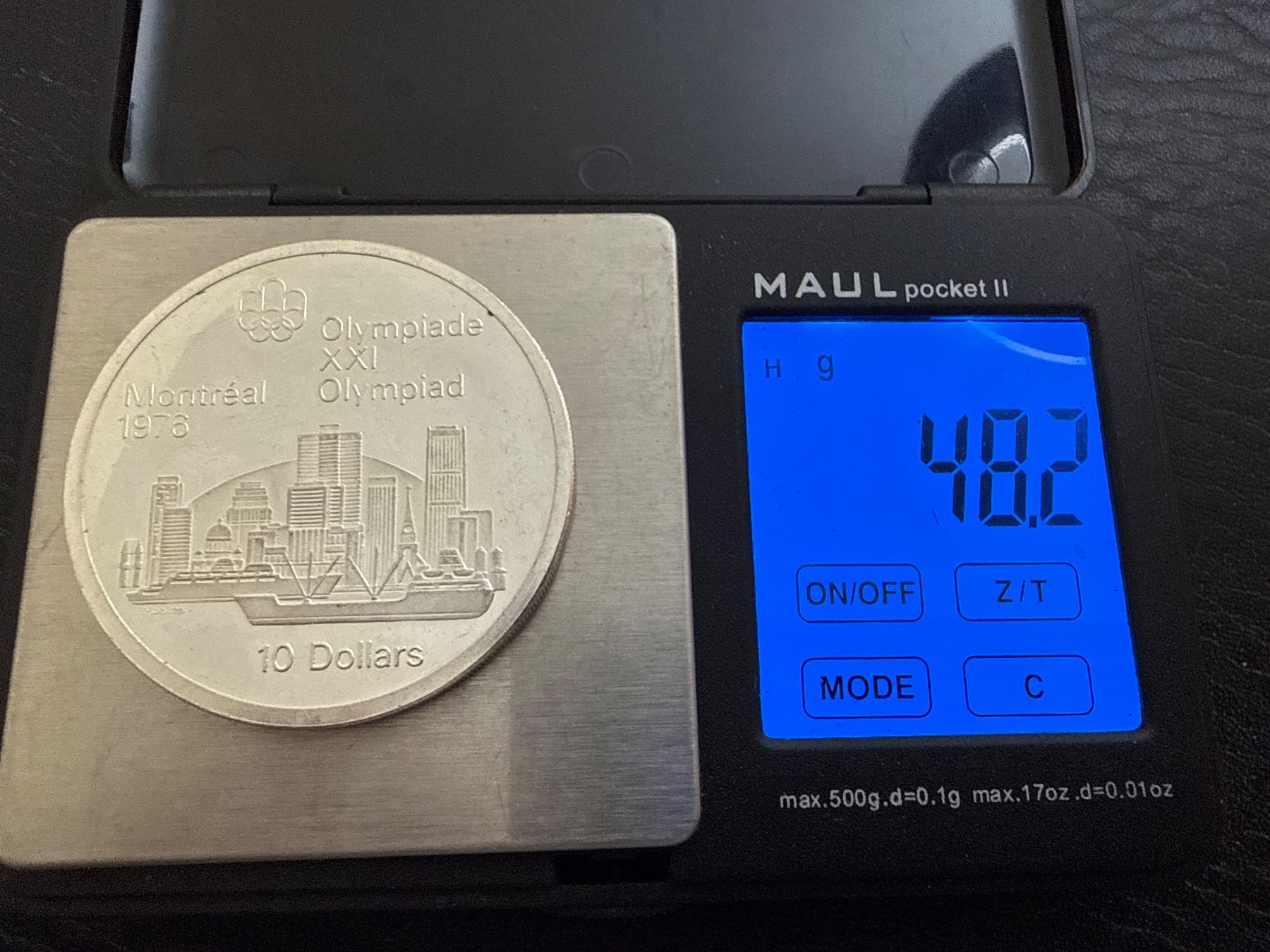 1973 CANADA Elizabeth II Olympics Montreal City echt Silber (Gebraucht ...