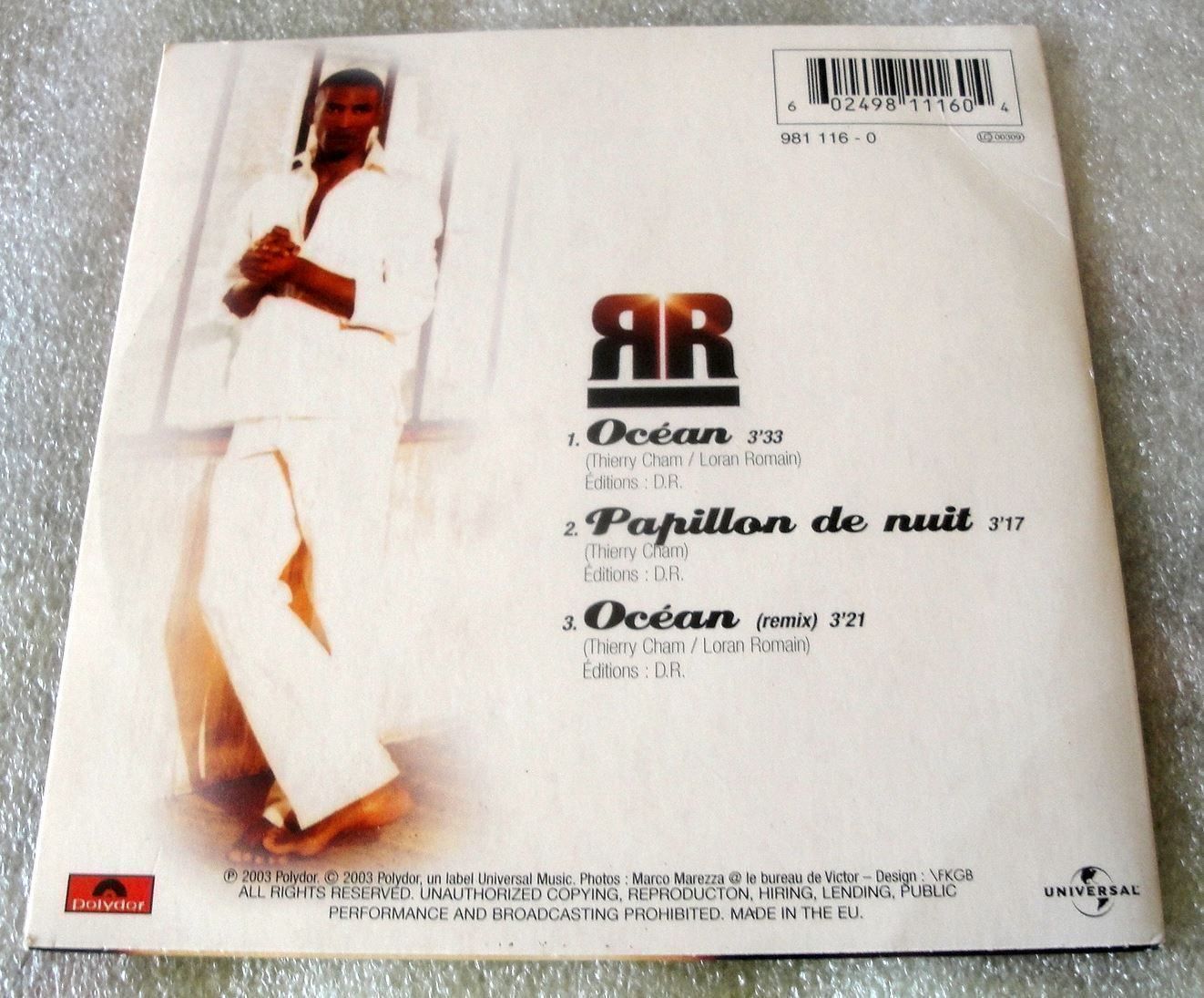 Thierry Cham Océan / Papillon De Nuit - CD Trois titres (Gebraucht) in Genève für CHF 3.5 – mit ...