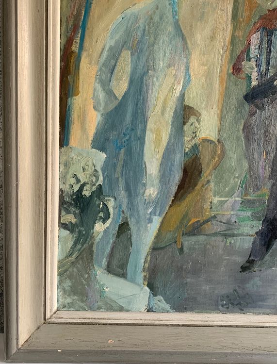 Eugen Eichenberger (1926-2015) grosses Gemälde | Kaufen auf Ricardo