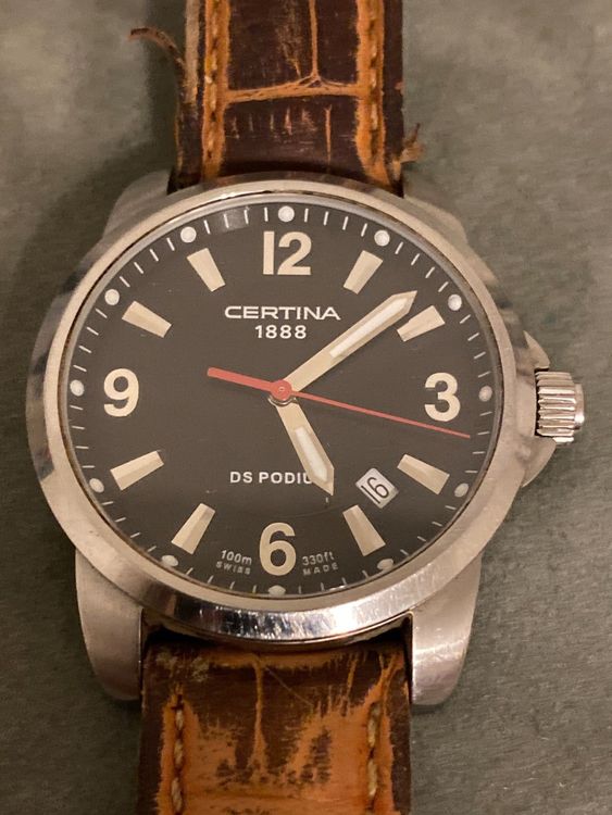 Certina DS Podium 38 mm (Gebraucht) in Pfeffingen für CHF 46 – mit Lieferung auf Ricardo kaufen