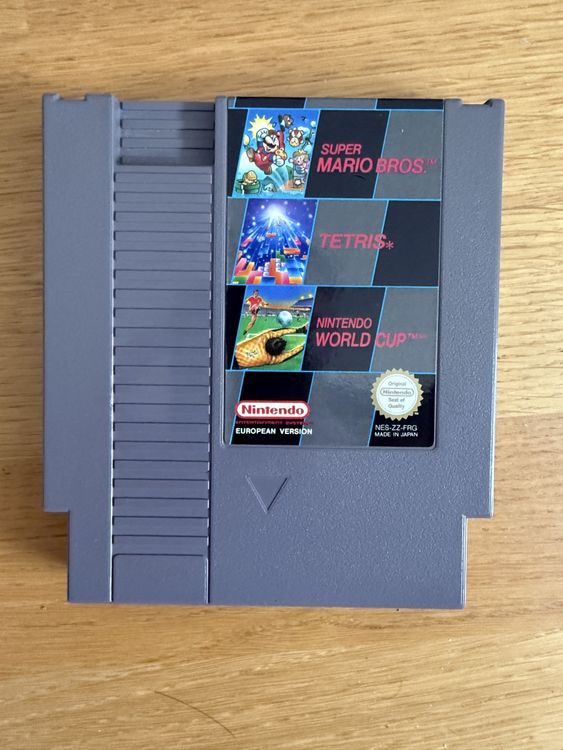 NES: 3 in 1 Super Mario Bros.,Tetris & World Cup (Gebraucht) in Basel ...