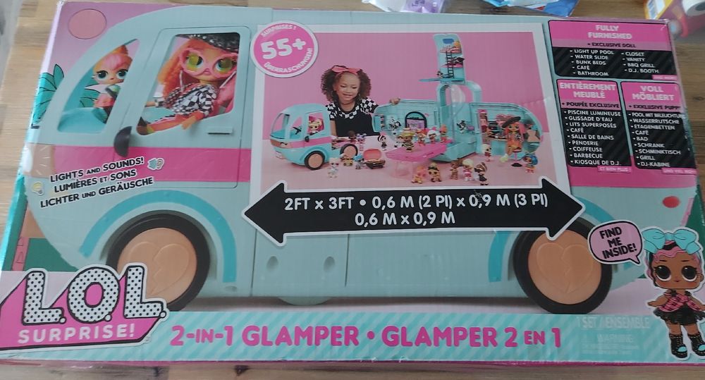 LOL Surprise 2-in-1 Glamper Bus vollständig, Top inkl. Puppe (Gebraucht ...