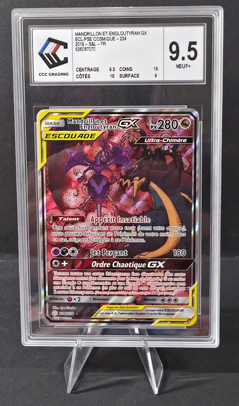Pokemon Mandrillon & Engloutyran GX (CEC 224) (Neuf (Voir description ...