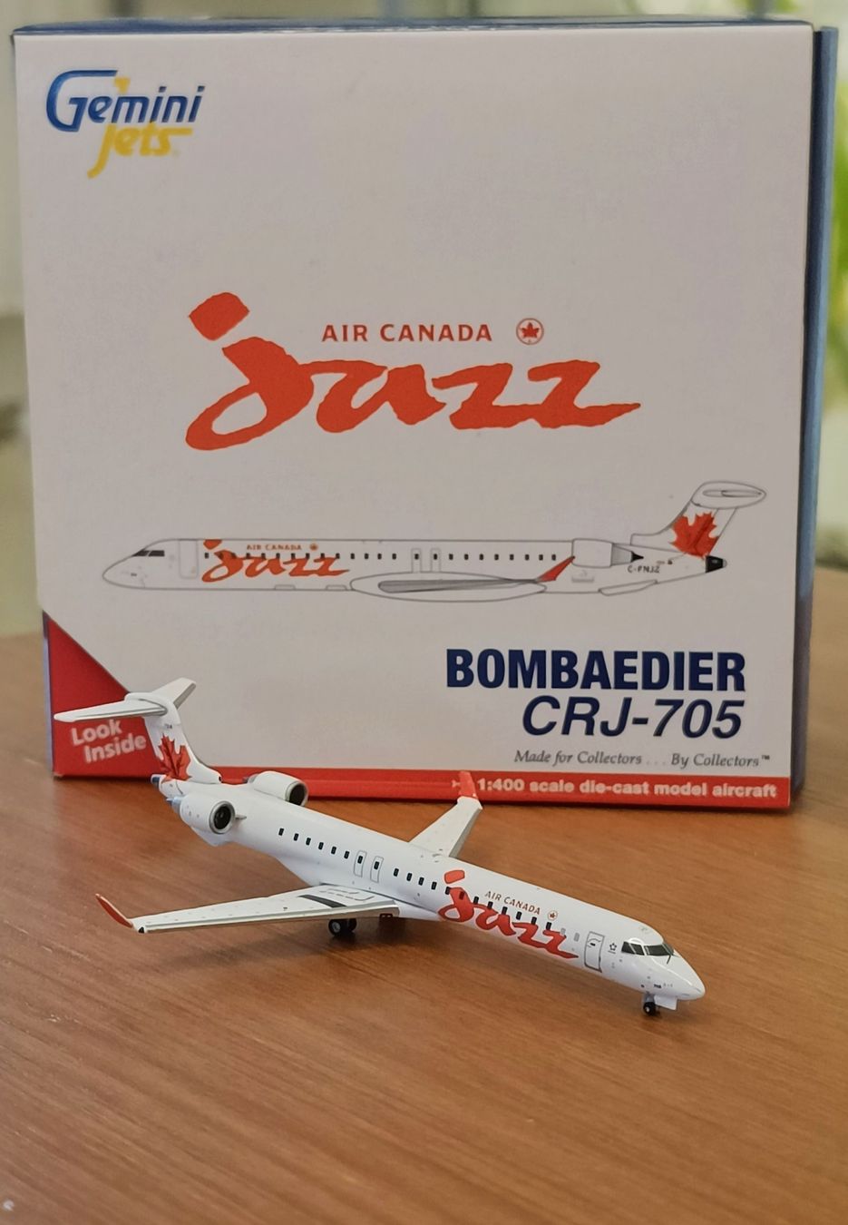 Gemini Jets Air Canada Jazz CRJ-705 1:400 (Neu (gemäss Beschreibung ...