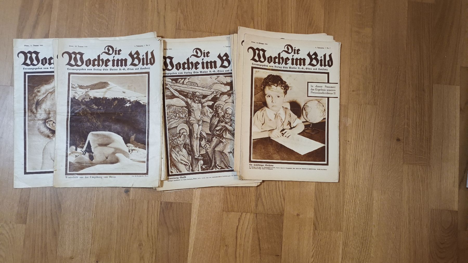 Die Woche im Bild von 1931(Nr.1-27es fehlt Nr.1+5+26) (Gebraucht) in ...