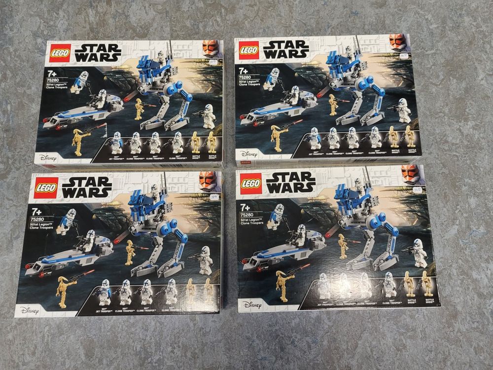4x LEGO 501st Battle Pack (Neu und originalverpackt) in Bellach für CHF ...