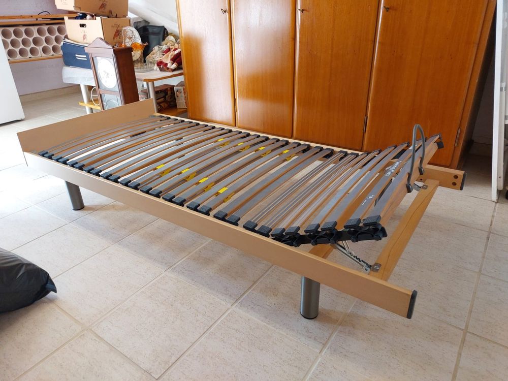 1 Stk. Bettgestell inkl. BICO Swing-Flex Lattenrost (Gebraucht) in ...
