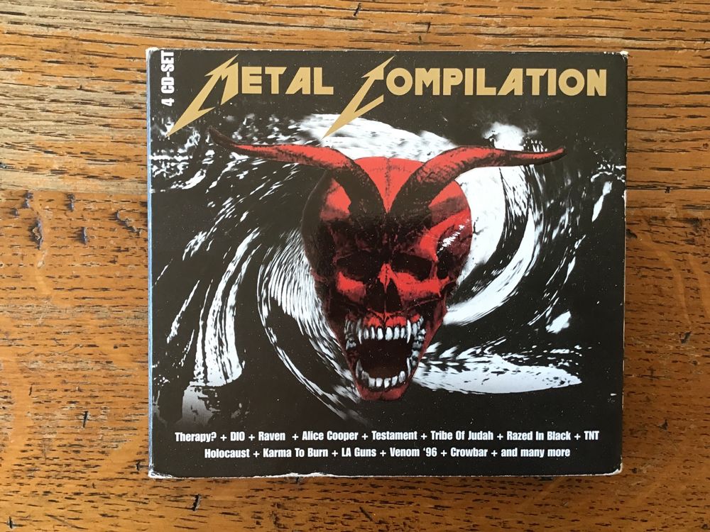 4 CD-Set Metal Compilation Venom Raven Testament … (Gebraucht) in Fully ...