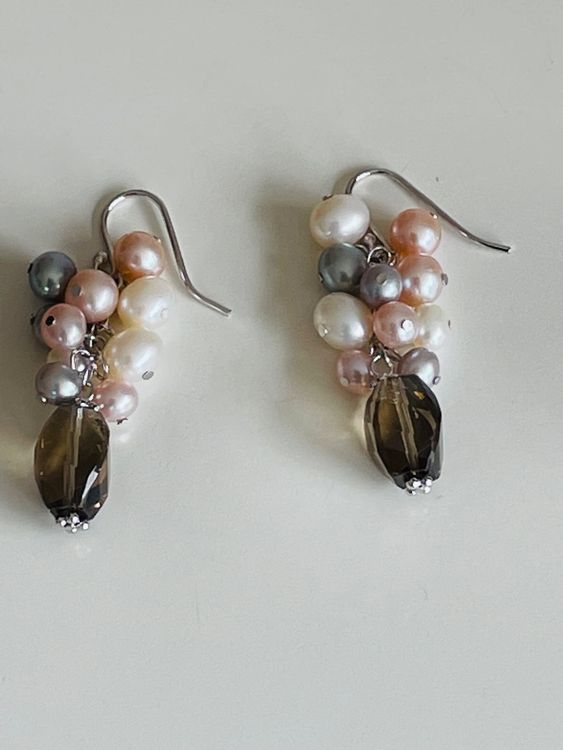 Ohrringe aus Sterling Silber 925 mit Zuchtperlen | Kaufen auf Ricardo