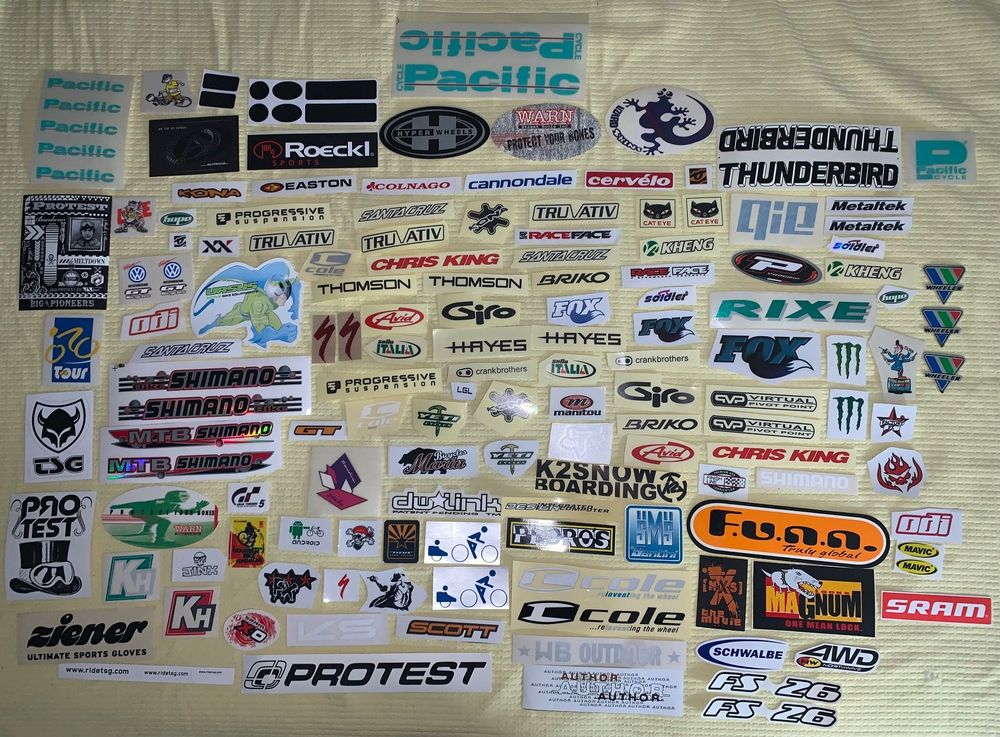 VELO BIKE MTB AUFKLEBER | STICKER 154 ST (Neu (gemäss Beschreibung)) in ...