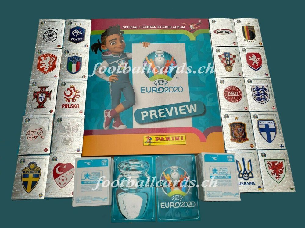 PANINI Euro 2020 Preview Komplettset | Kaufen auf Ricardo
