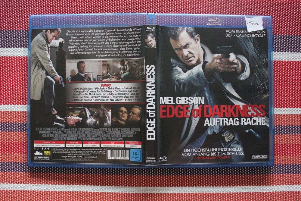 Melgibson Edge Of Darkness Auftrag Rache Blu-Ray (1414) | Kaufen auf ...