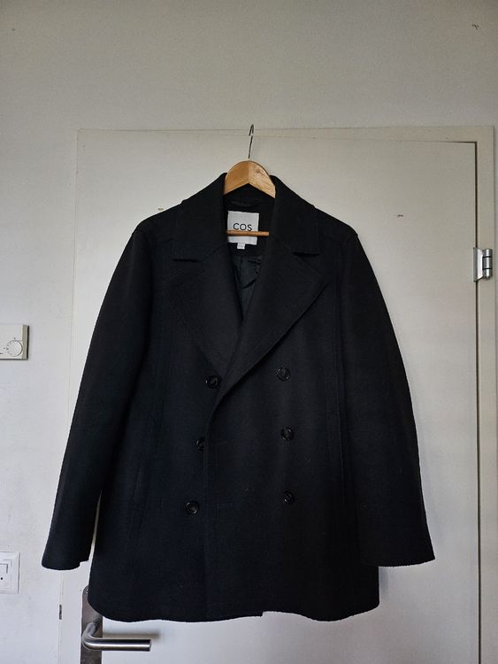 COS Dark Blue Coat Wool 38 (Neu (gemäss Beschreibung)) in Zürich für ...