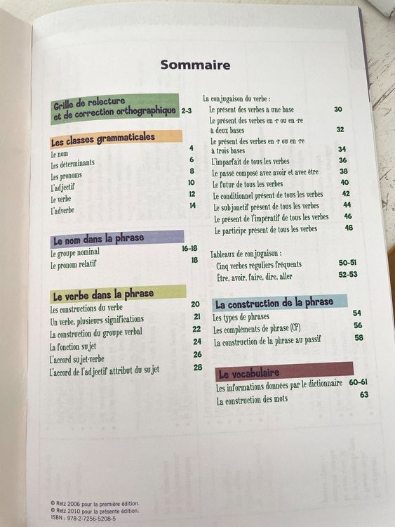 cahier : Mon MEMENTO de français, 2ème cycle (5H-8H) (Gebraucht) in ...