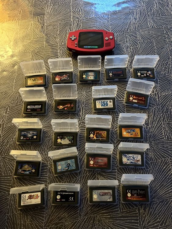 Game boy advance écran ips avec 21 jeux (Gebraucht) in Moudon für CHF ...
