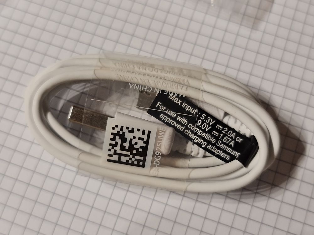 2X Original Samsung Micro USB Kabel 1 m ab 3.- weist 1 m (Neu und ...