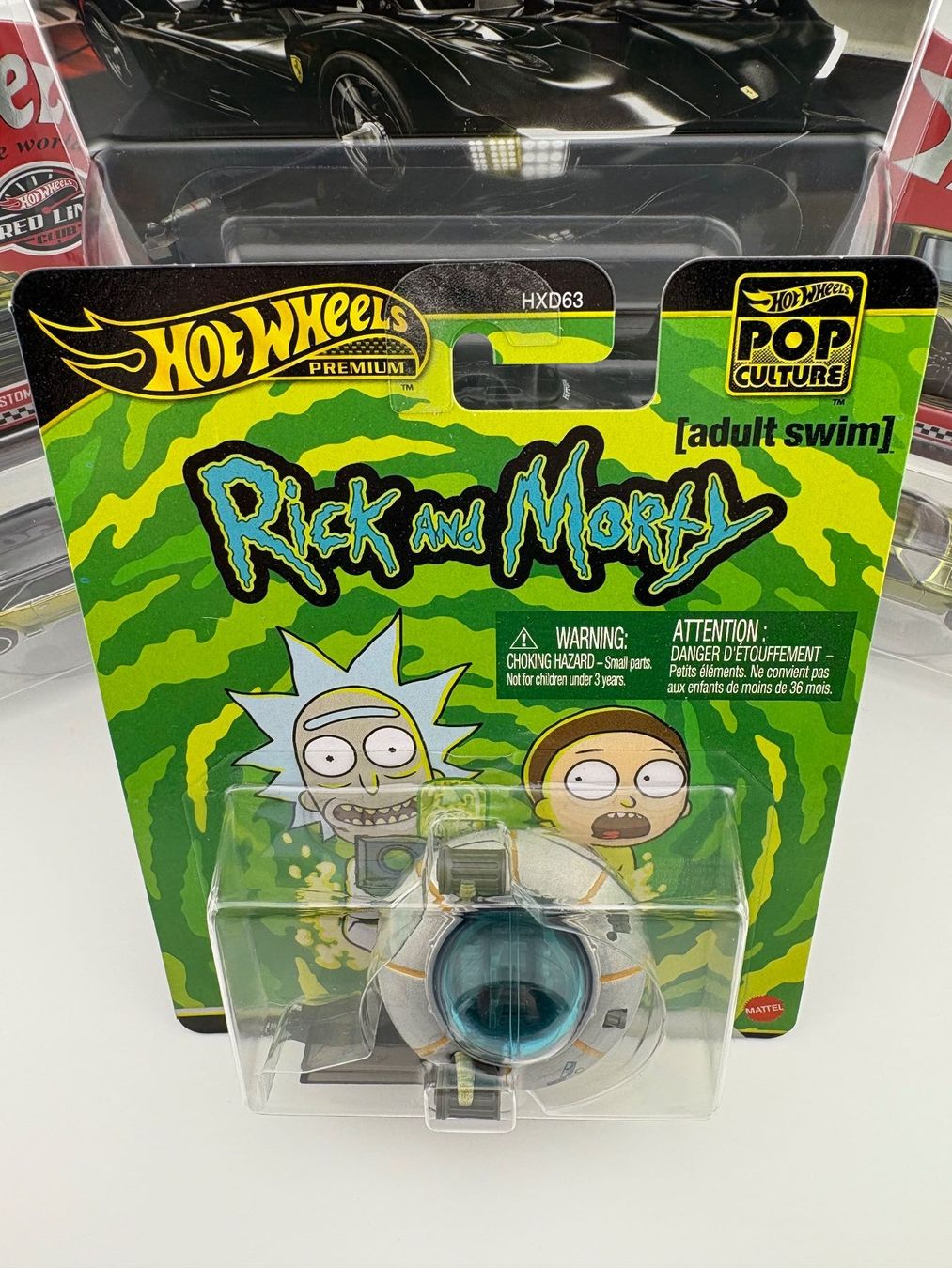 Hot Wheels Rick's Ship Rick and Morty Premium Pop Culture (Neu und ...