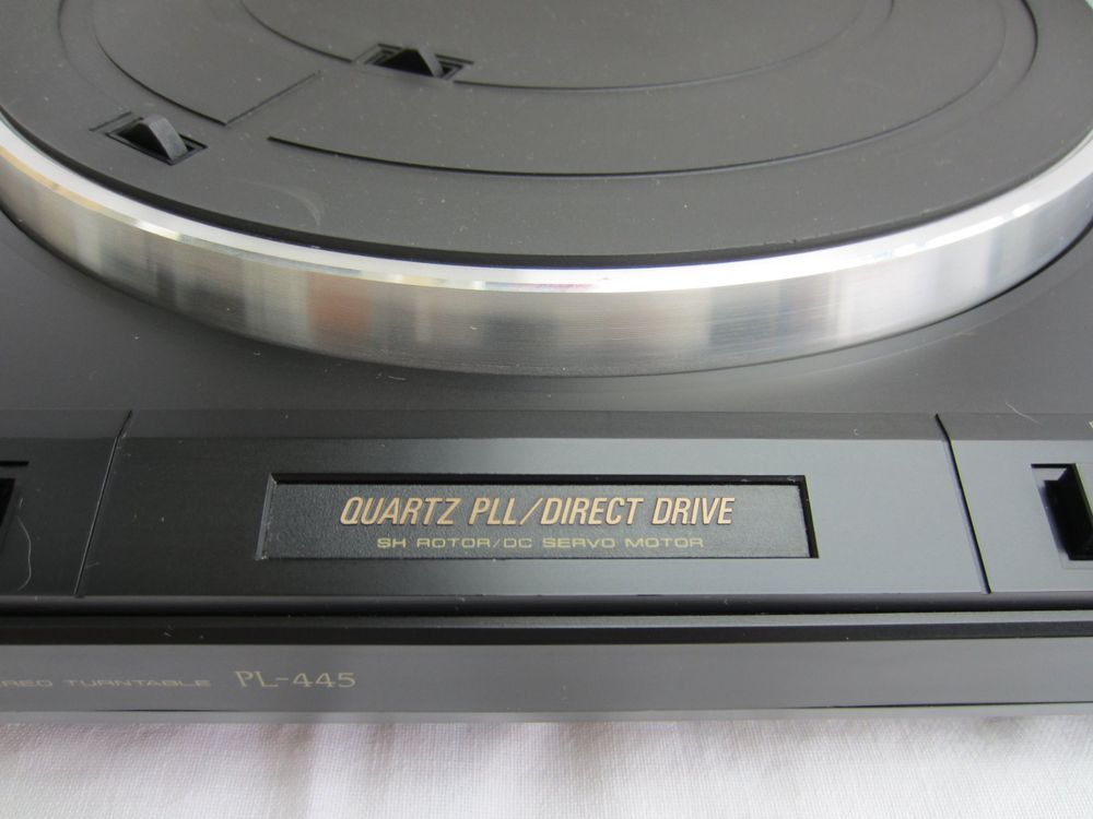 PIONEER PL-445 HIFI Plattenspieler Quartz PLL Direct Drive (Gebraucht ...